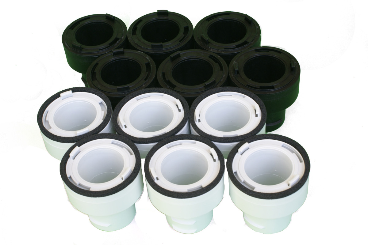 Coupling Kit, 2", TFS, 6/bx (UPC-38TC-6, Unico)